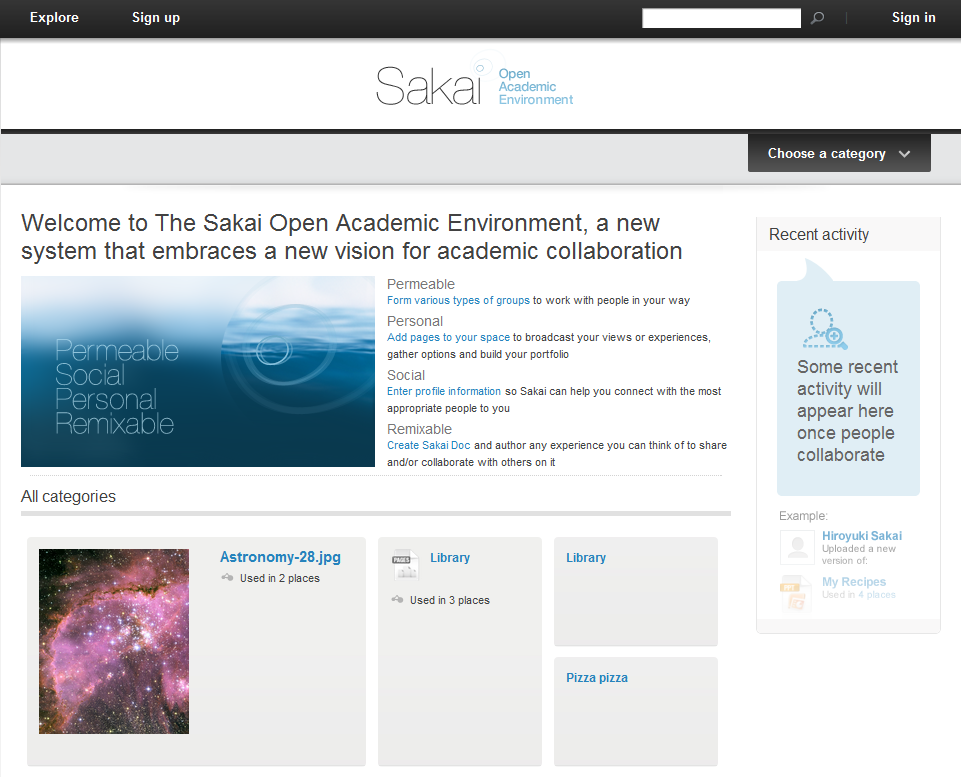 Sakai Eğitim Yönetim Sistemi